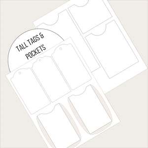 Junk Journal Template Kit - DIY Pockets, Tags & Envelopes - Digital ...