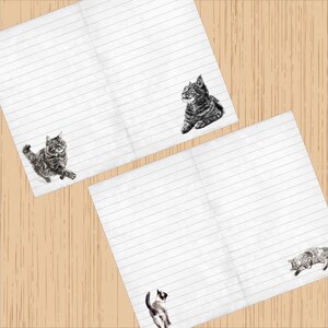 Junk Journal Cat Signature Paper, Vintage Cat Junk Journal Pages, Cat ...
