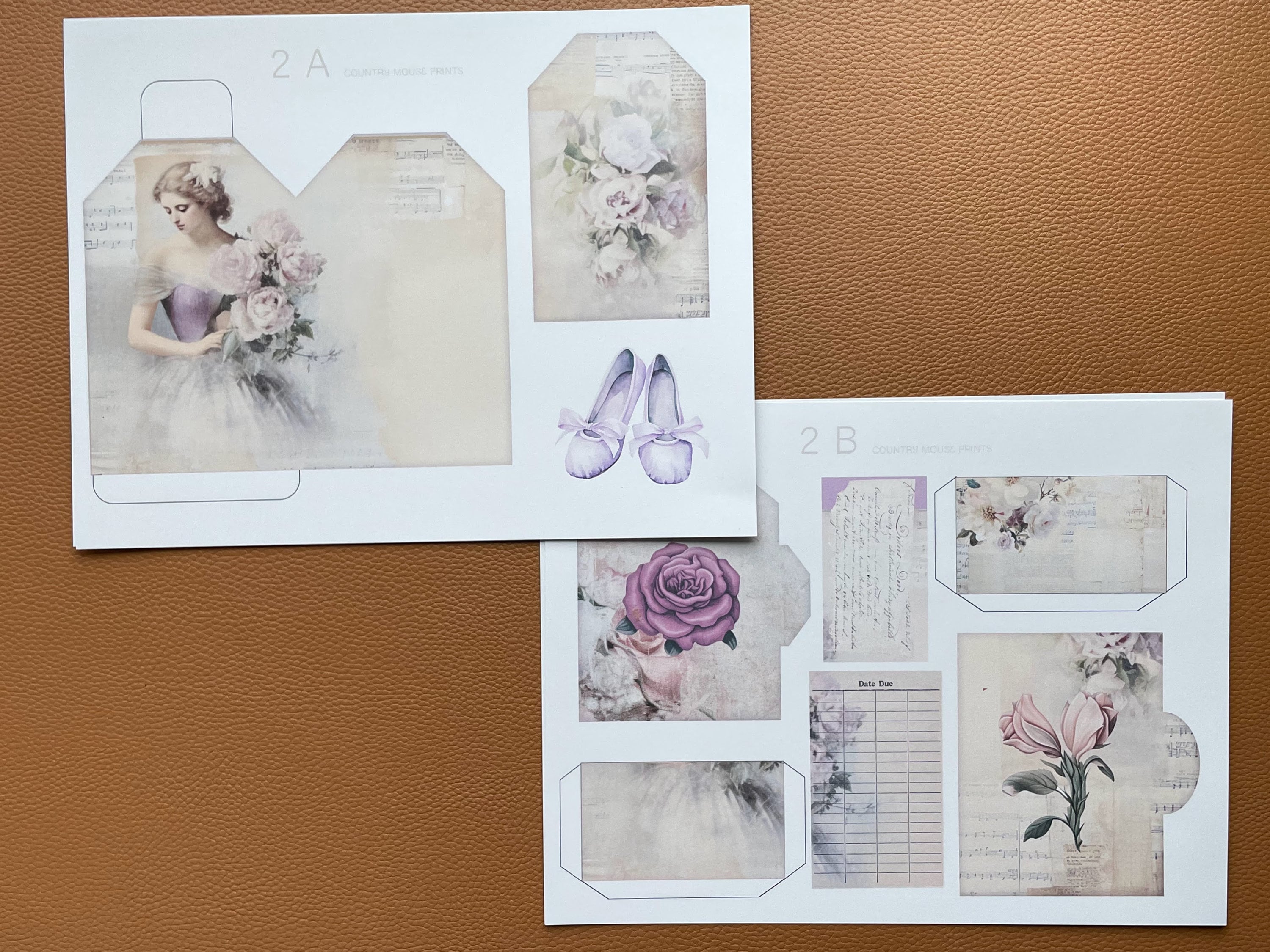 Loaded Tag Junk Journal Folded Tuck Tag Printable Pocket Tag Tuck Spot ...