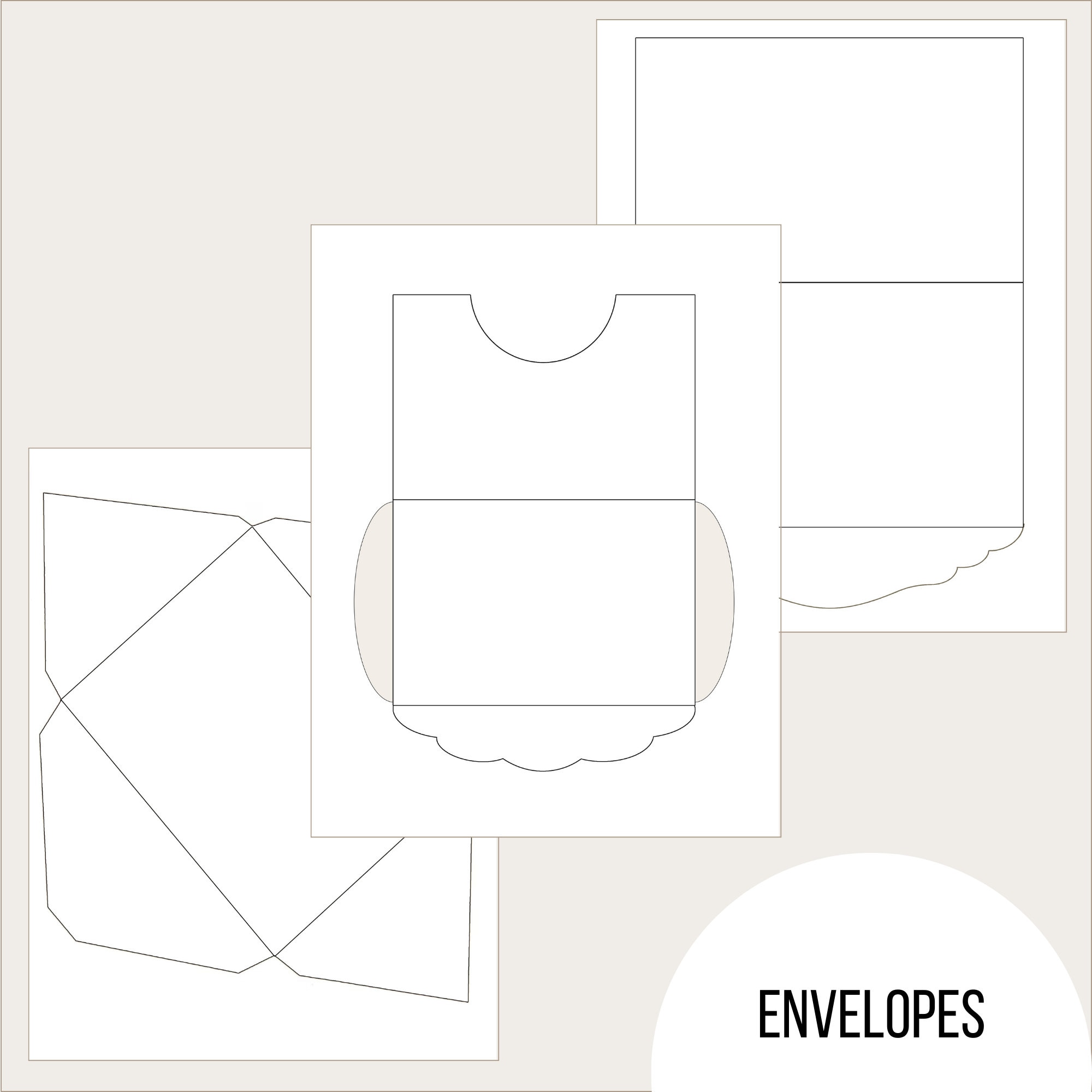 Junk Journal Template Kit DIY Pockets, Tags & Envelopes Digital ...