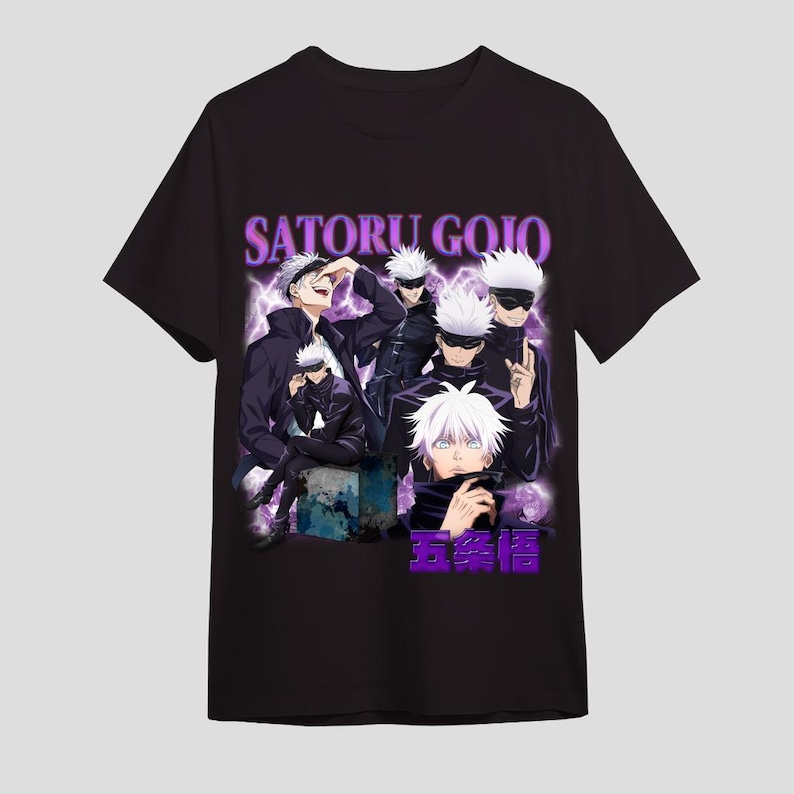 Gojo Satoru Heavy Oversized Tee - Etsy