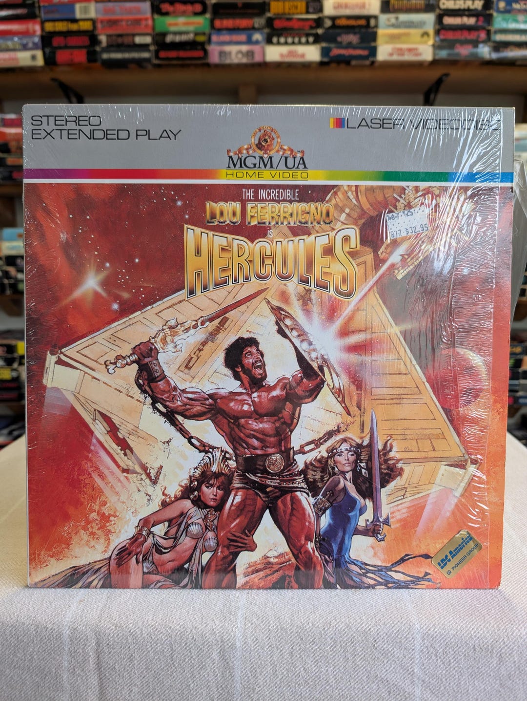 Laserdisc - Hercules Lou Ferrigno - Etsy