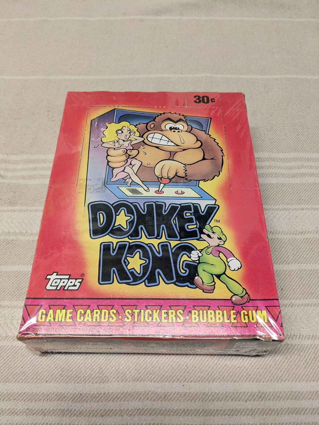 Vintage Topps Donkey Kong Trading Card Box Set SEALED NEW 1982 - Etsy