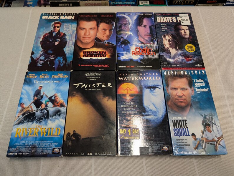 VHS Collection - 90's Action Movies - Etsy
