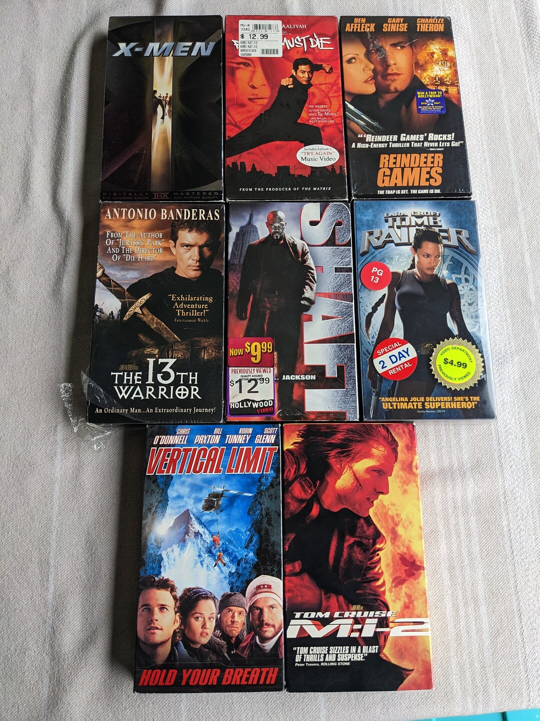 2000's Action Movie VHS Lot - Etsy