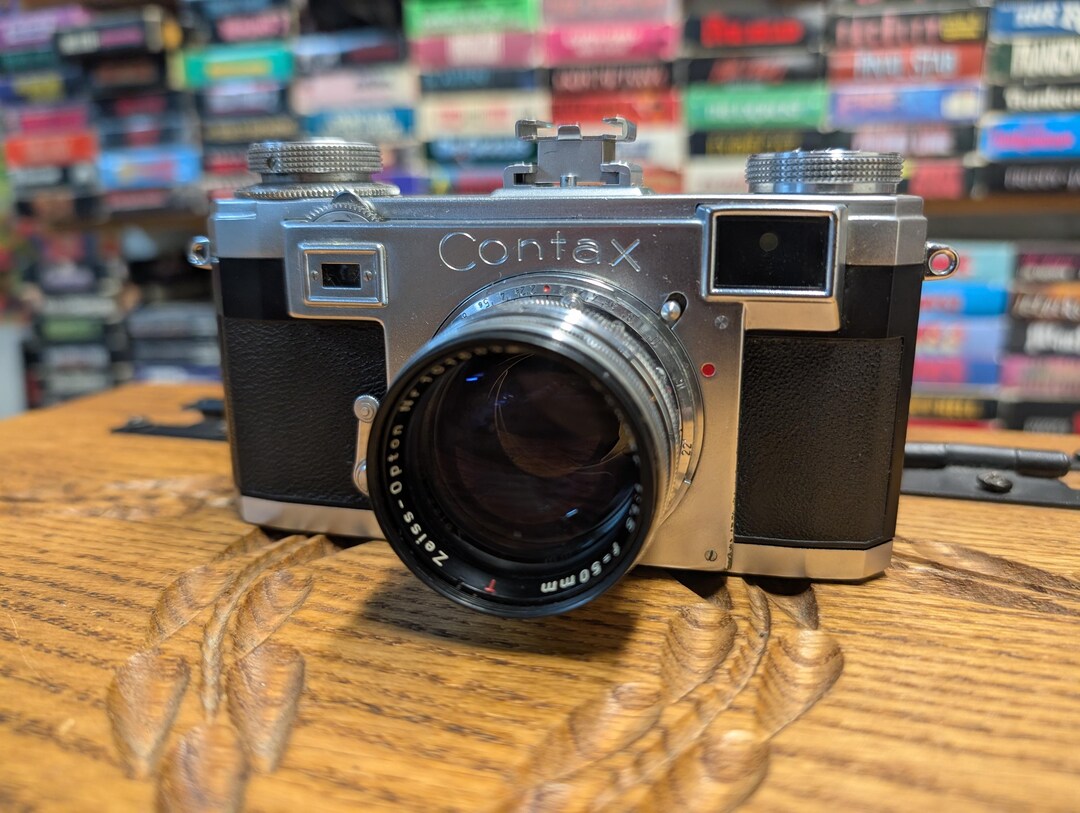 Zeiss Ikon Contax Iia Camera and Ikophot Light Meter - Etsy