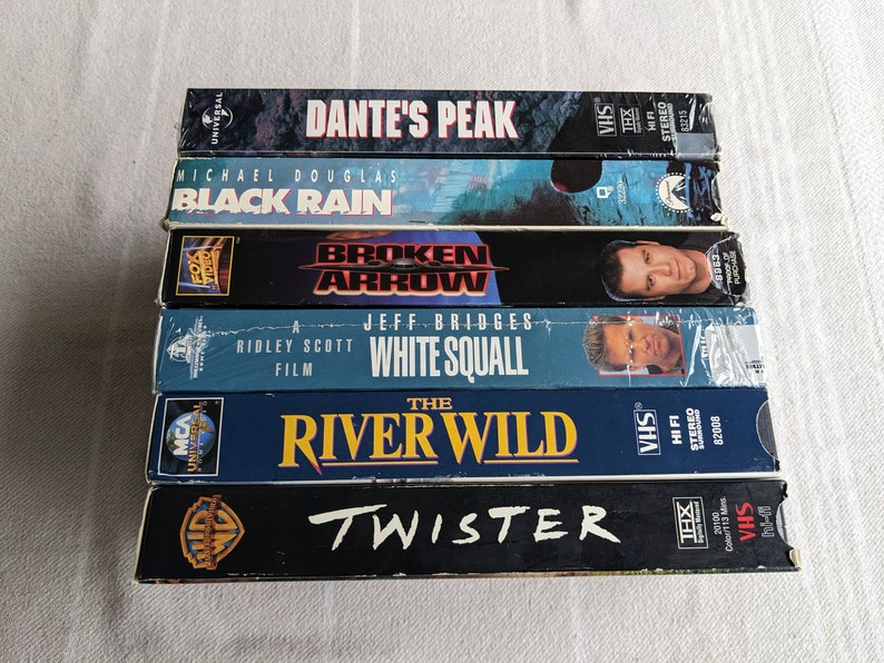 90s Action VHS Movie Lot - Etsy