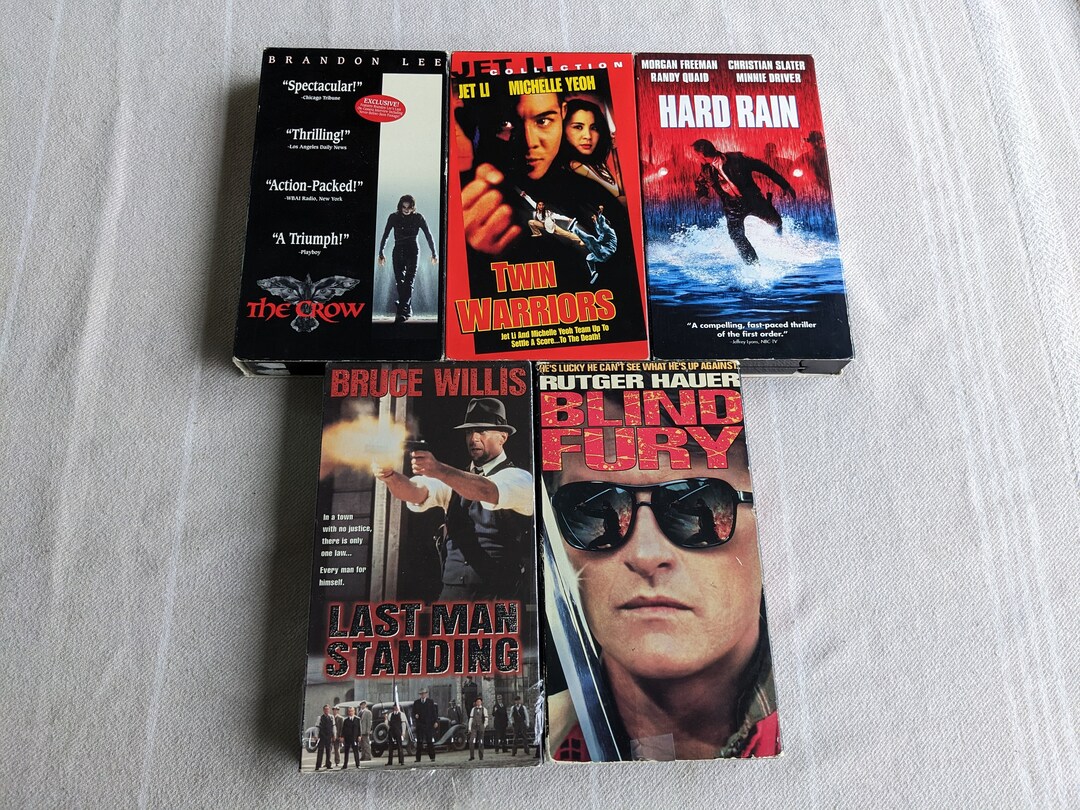 90s Action Movie VHS Lot - Etsy Canada