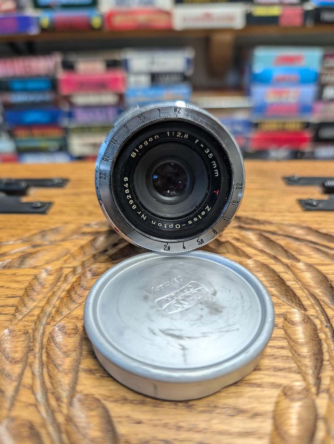 Zeiss Opton 35mm F2.8 Biogon Post-war Lens, for Contax Iia/iiia - Etsy