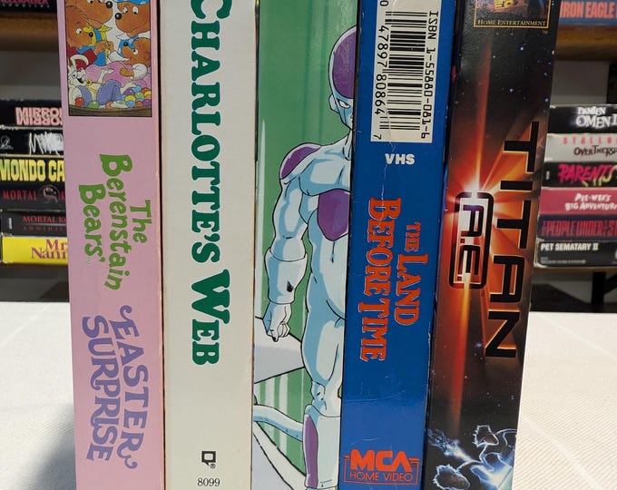 VHS Collection - Animated Movies - Etsy