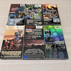90's Sci-fi VHS Lot - Etsy