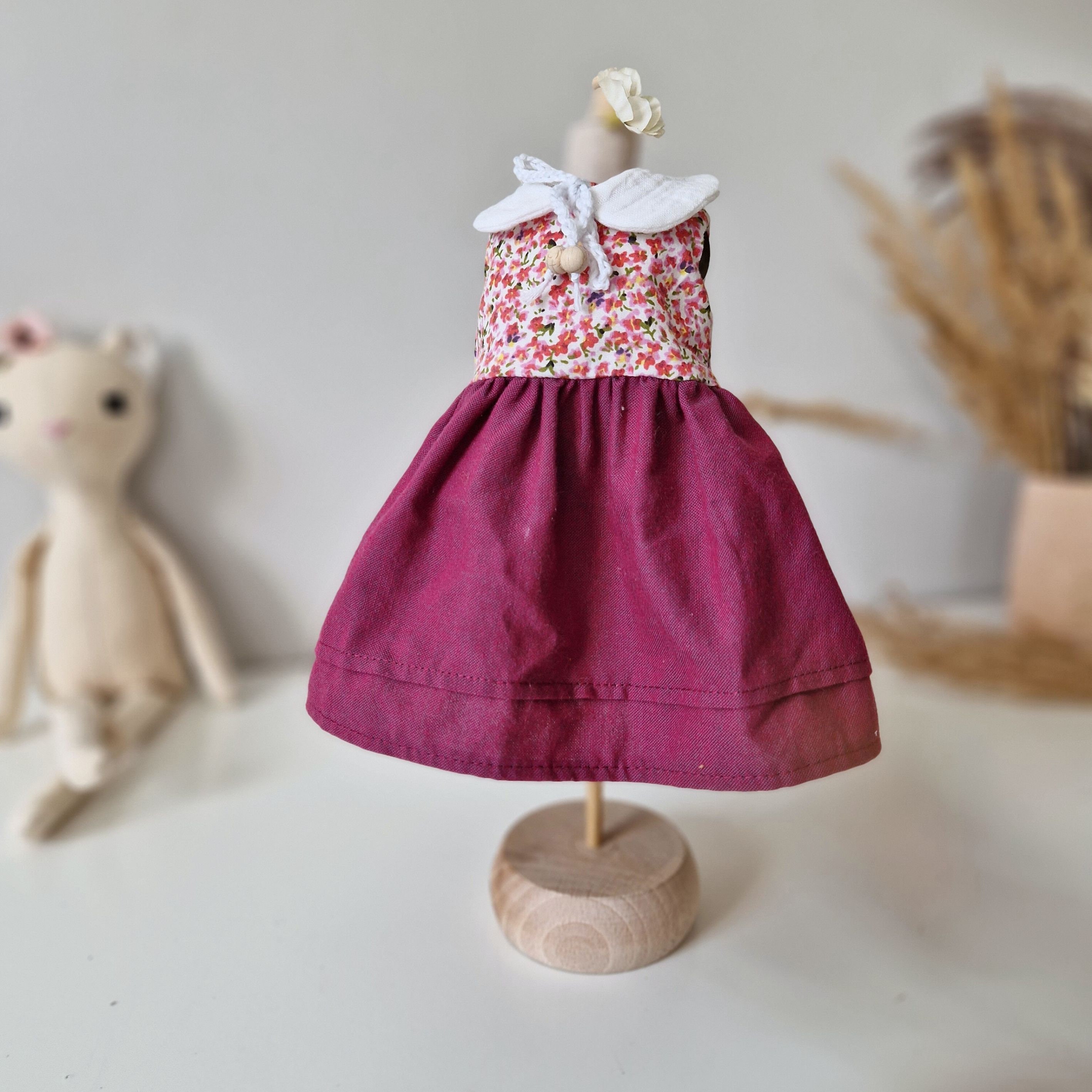 Darling Cat Doll Donning a Delightful Dress 40 Cm, Ideal Surprise for ...