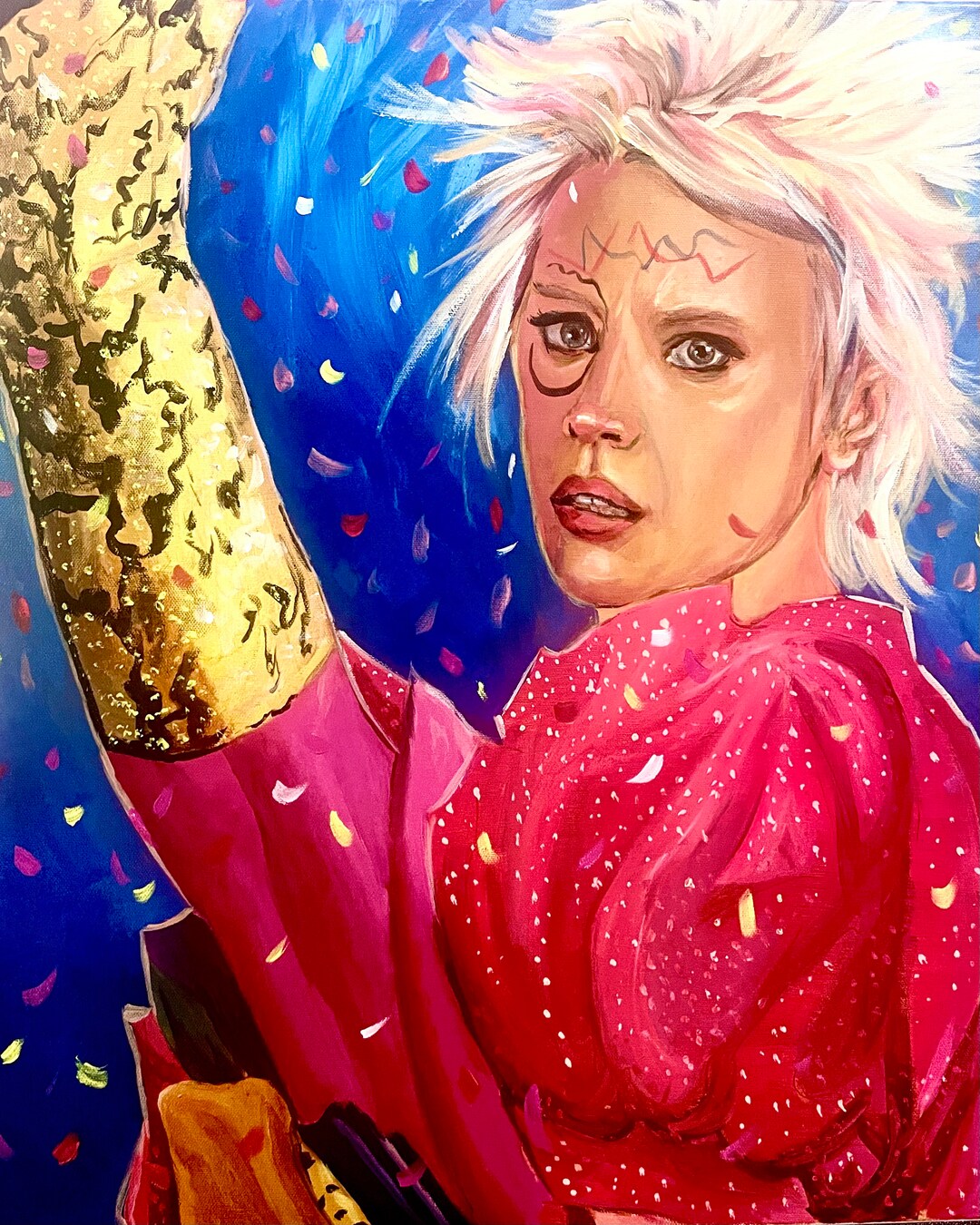 Original Painting Pop Art Weird Barbie - Etsy