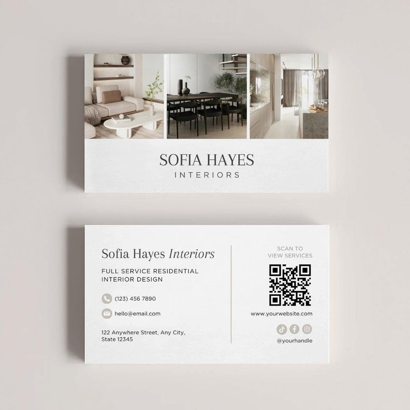 Business Card Interior - Etsy UK