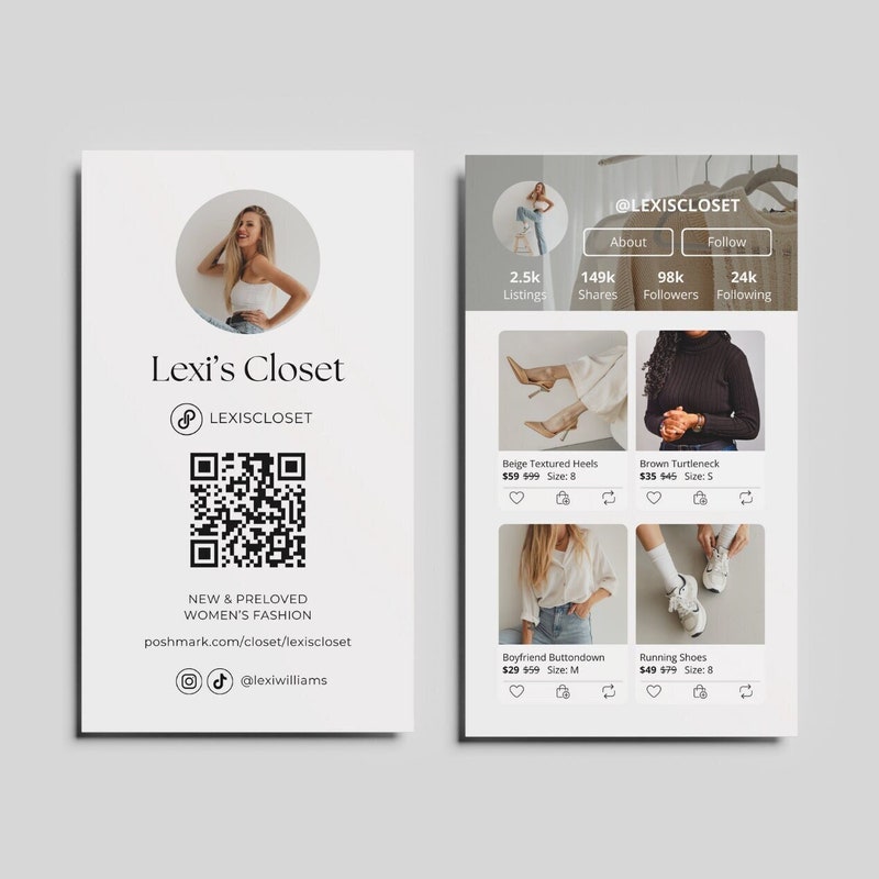 Reseller Business Cards - Etsy