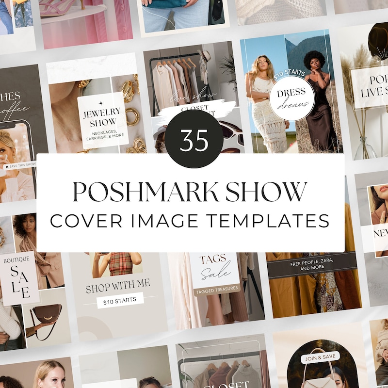 Poshmark Template - Etsy