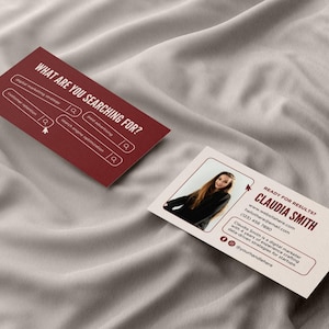 Marketing Manager Business Card Template, Social Media Manager Business ...