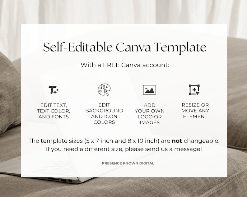 Spa Welcome Sign Template | Editable Canva Sign | Med Spa Printable ...