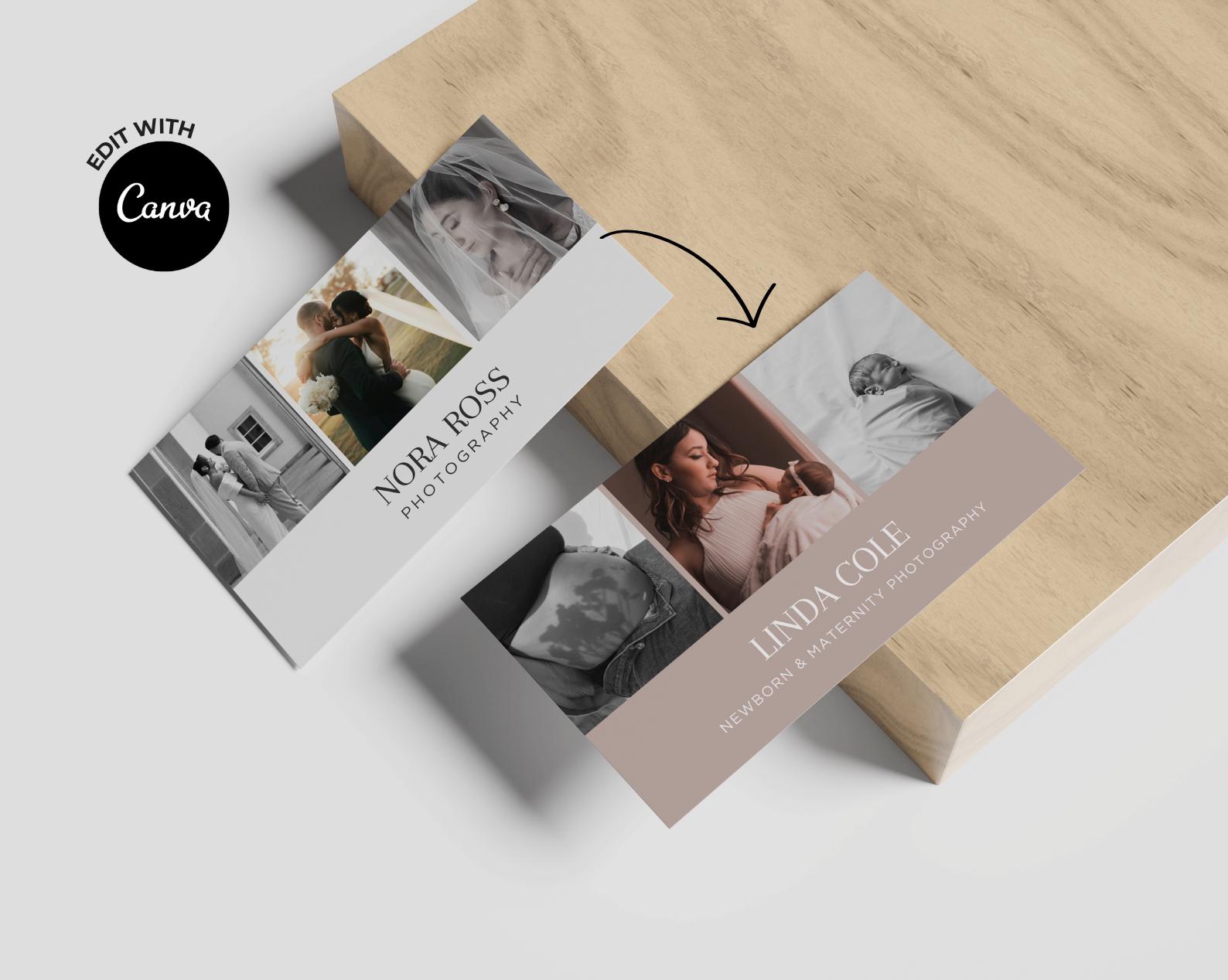 Photographer Business Card Template | Canva | Wedding Photographer ...