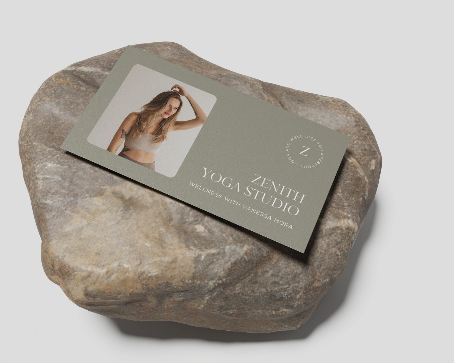 Yoga Business Card Template | Canva | Yoga Printable Business Card ...