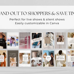 35 Poshmark Show Cover Images Canva Templates | Modern Posh Show ...