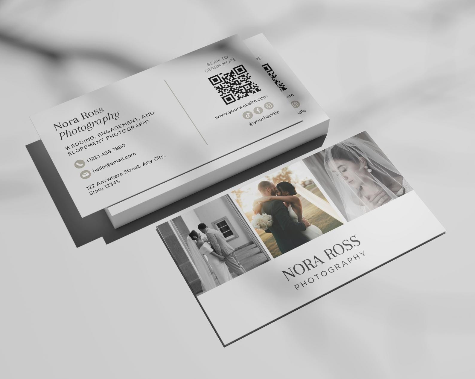 Photographer Business Card Template | Canva | Wedding Photographer ...