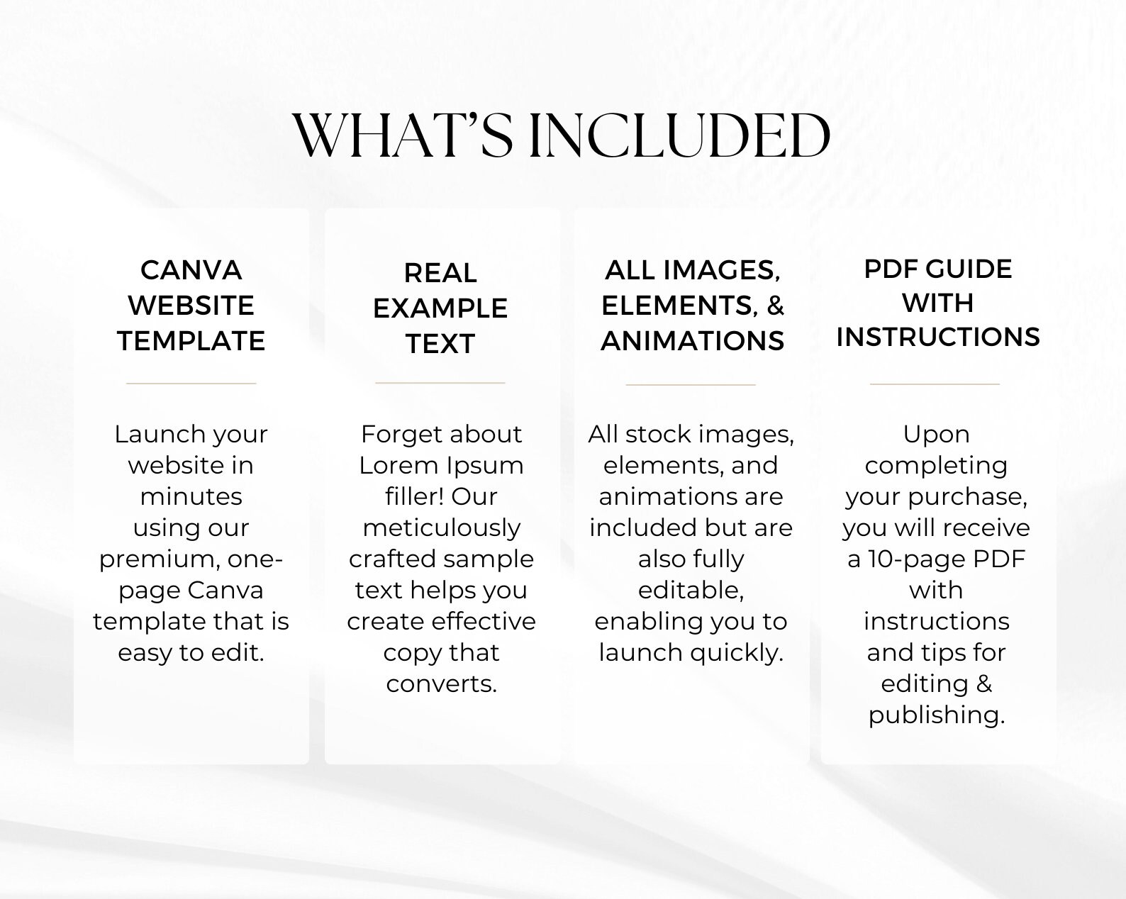 Esthetician Canva Website Template | Skin Care, Spa Canva Website ...