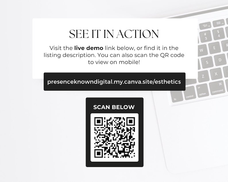 Esthetician Canva Website Template | Skincare Canva Website | Medspa ...