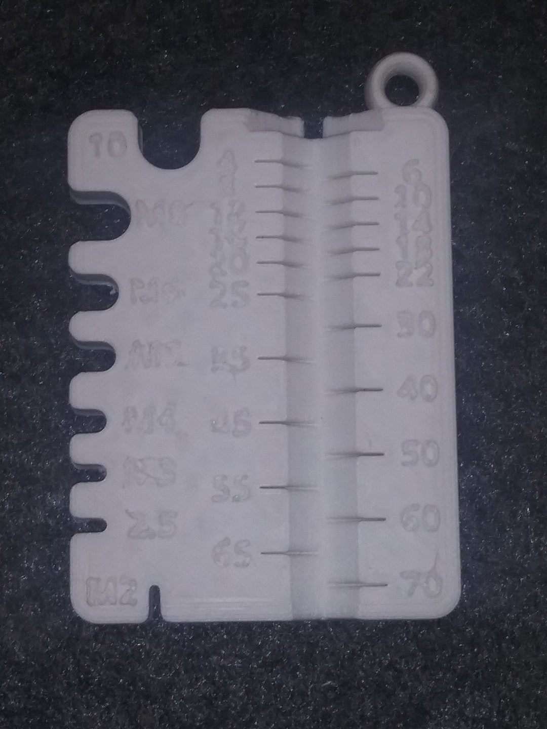 Metric Screw Sorting Jig 3d Printed - Etsy