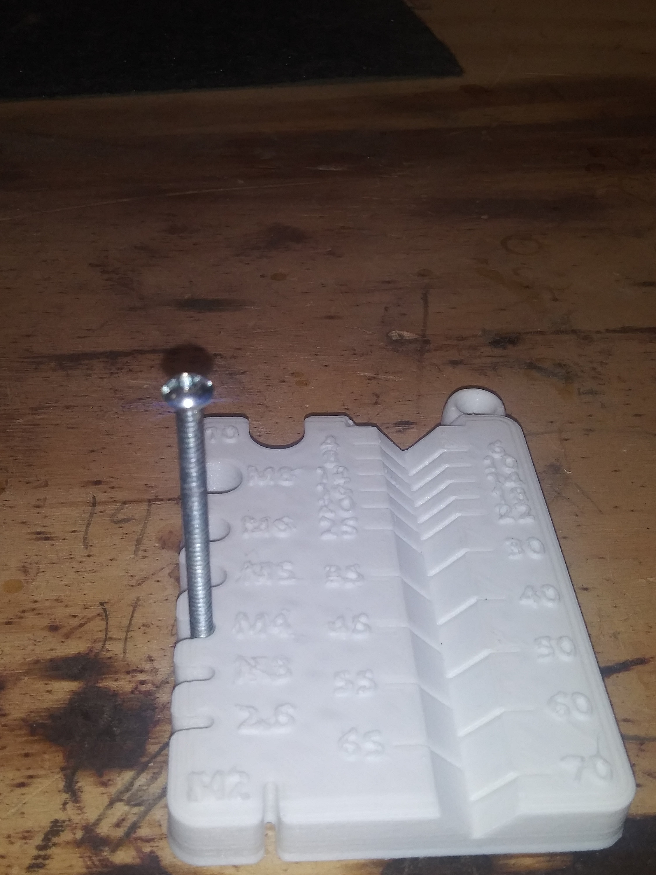 Metric Screw Sorting Jig 3d Printed - Etsy