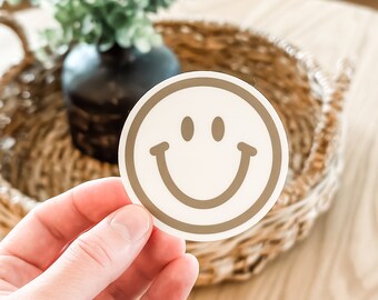 Smiley Face Sticker, Back to School Sticker, Colorful Sticker, Reward ...