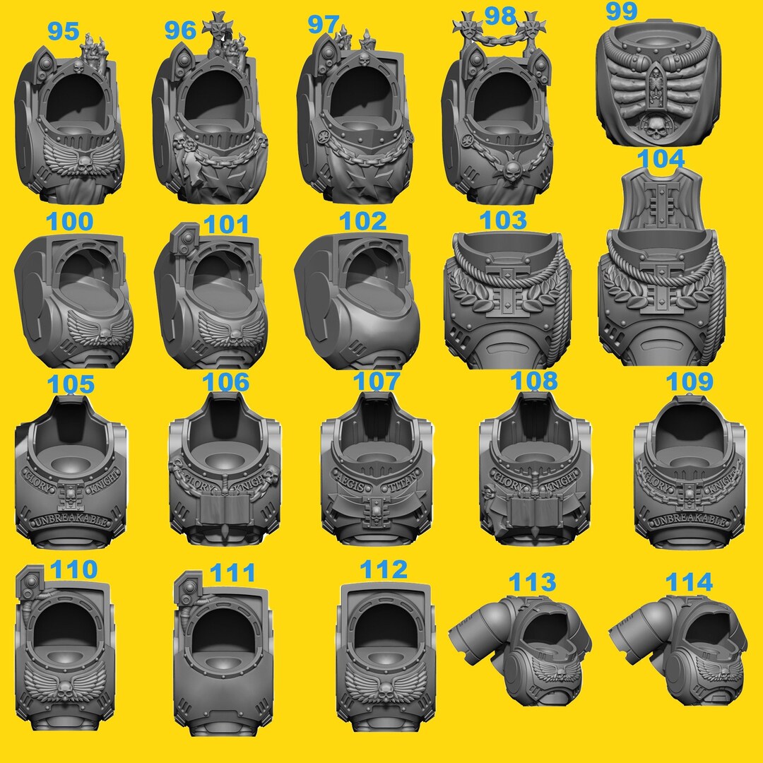 Miniature Makeover Torso 5 / modeling / tabletop / wargaming / - Etsy 日本