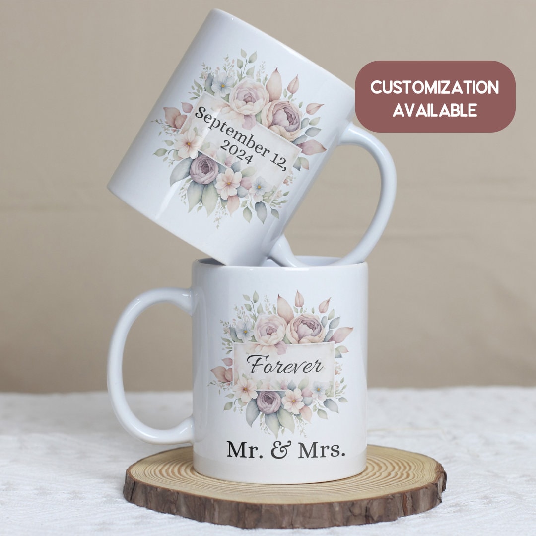 Wedding Gift Mugs for Gifts for Bride and Groom Mugs Gifts for Wedding ...