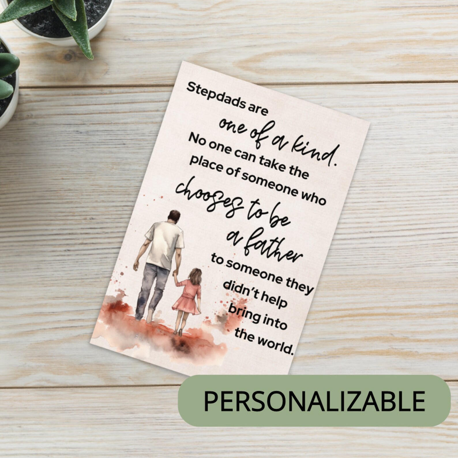 Stepdad Gift From Step Daughter for Stepdad Fathers Day Gift Custom ...