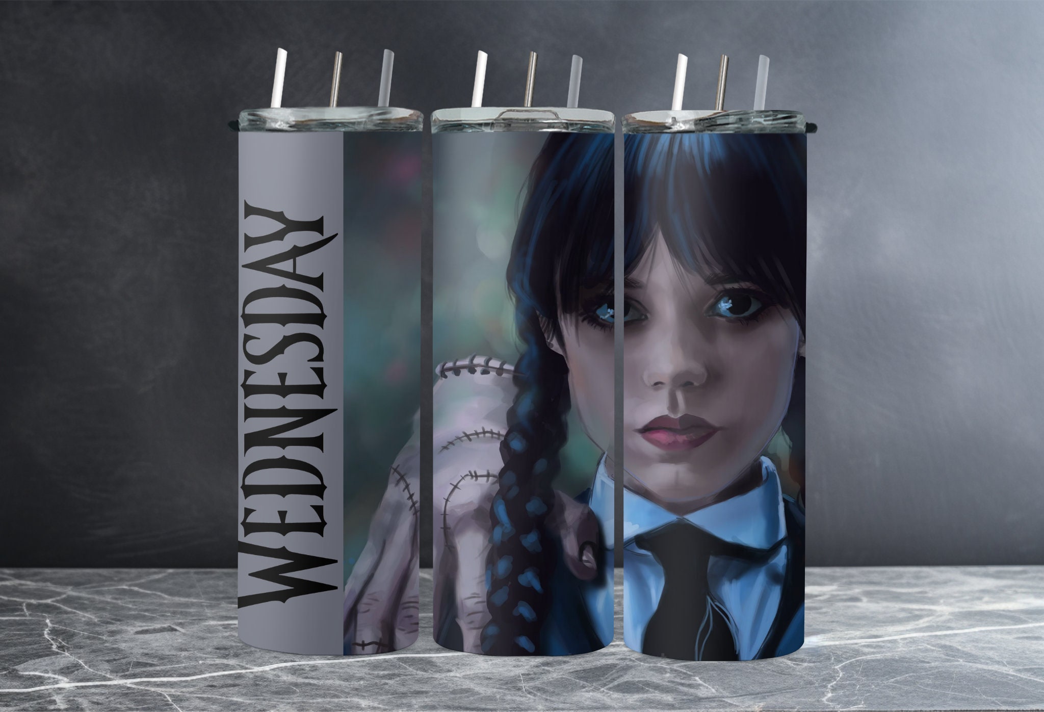 Wednesday Addams Sublimation Wrap - Etsy