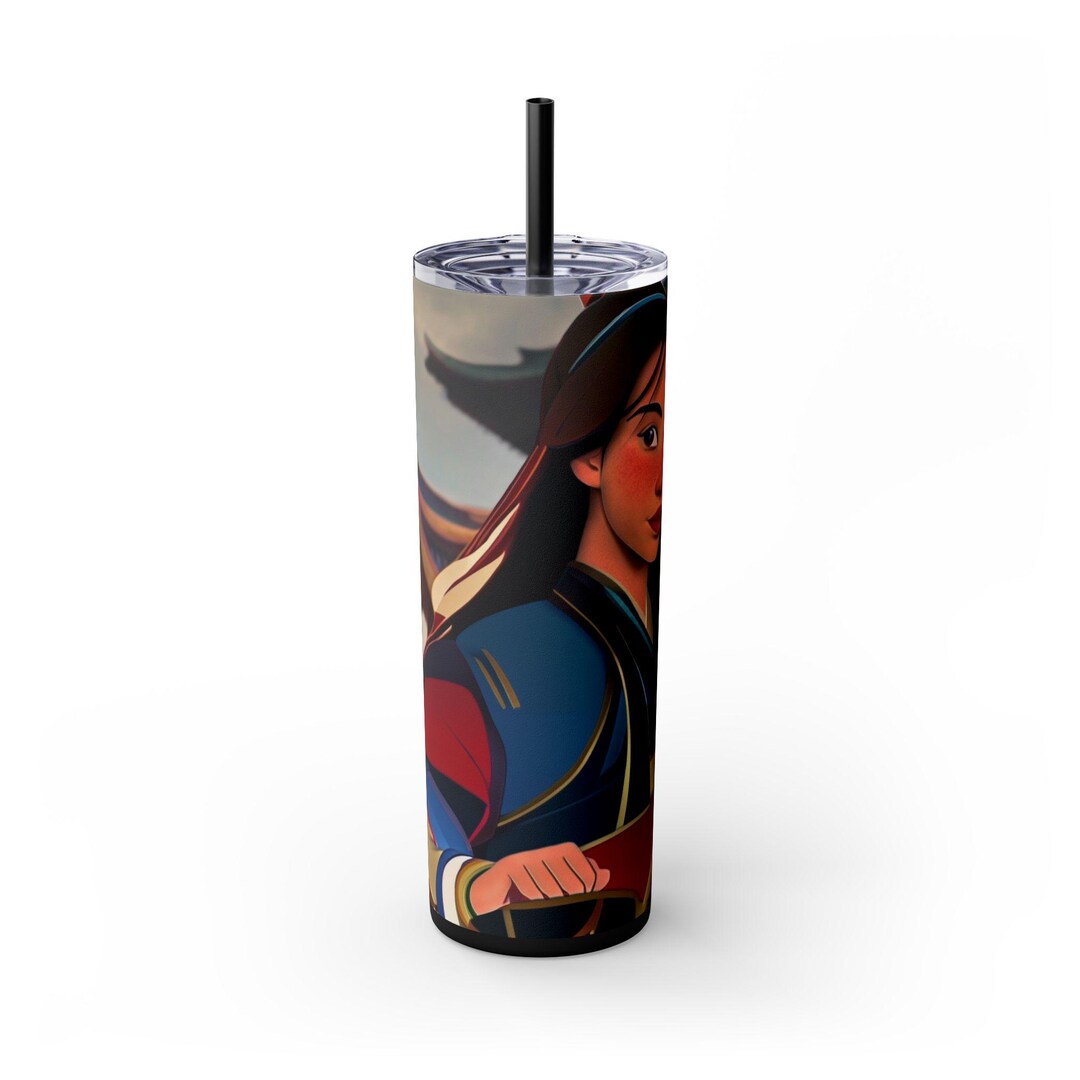 Disney's Mulan Tumbler With Straw, 20oz - Etsy