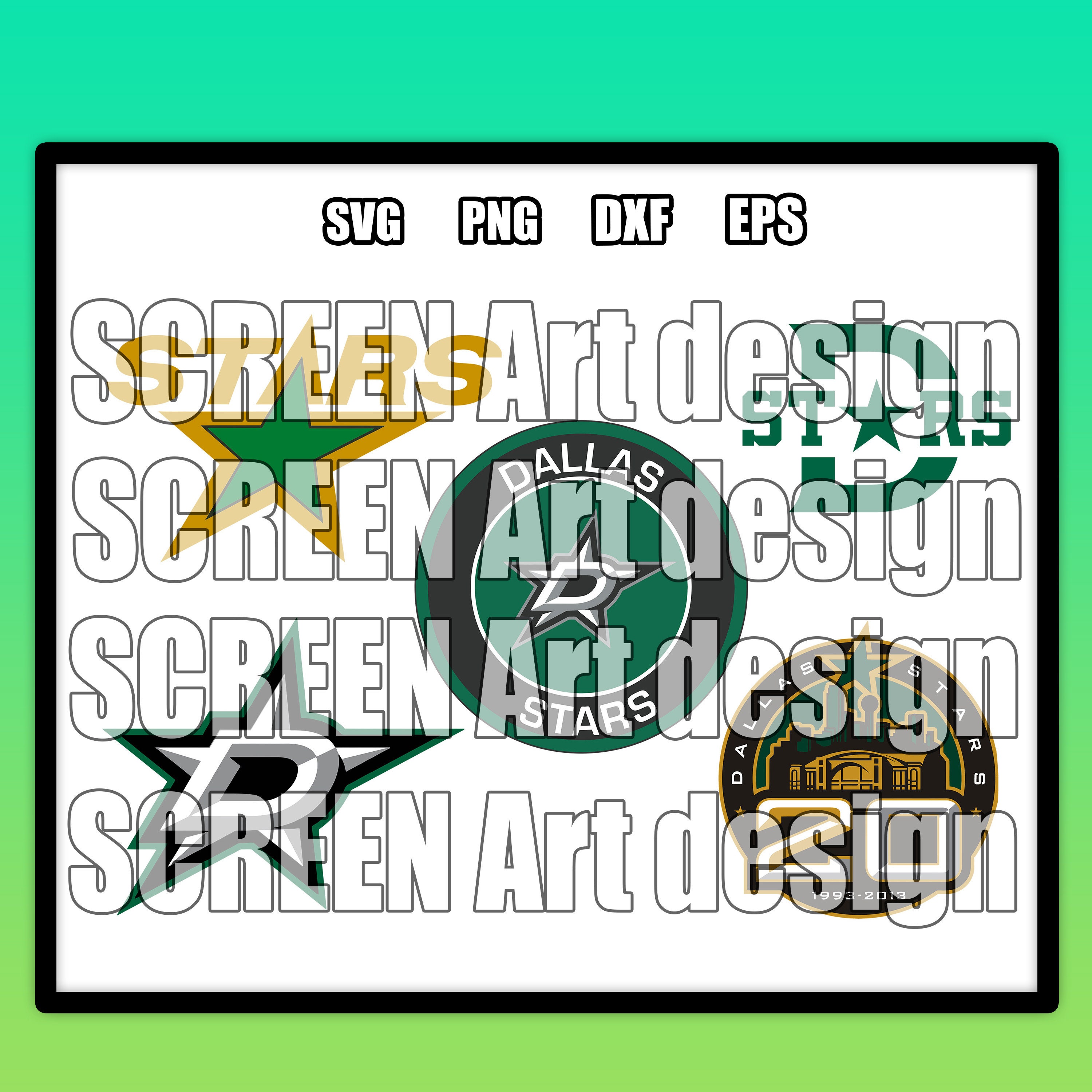 Dallas Stars New Logo Png
