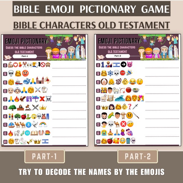 Adult Bible Study Games - Etsy