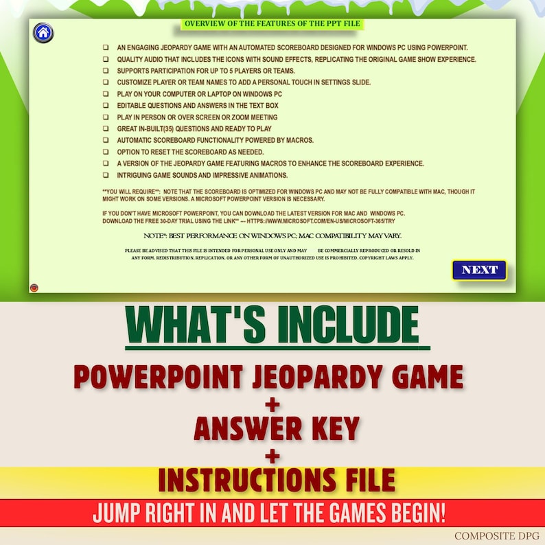 Bible Christmas Jeopardy Game | Fun Powerpoint Activity for Church ...