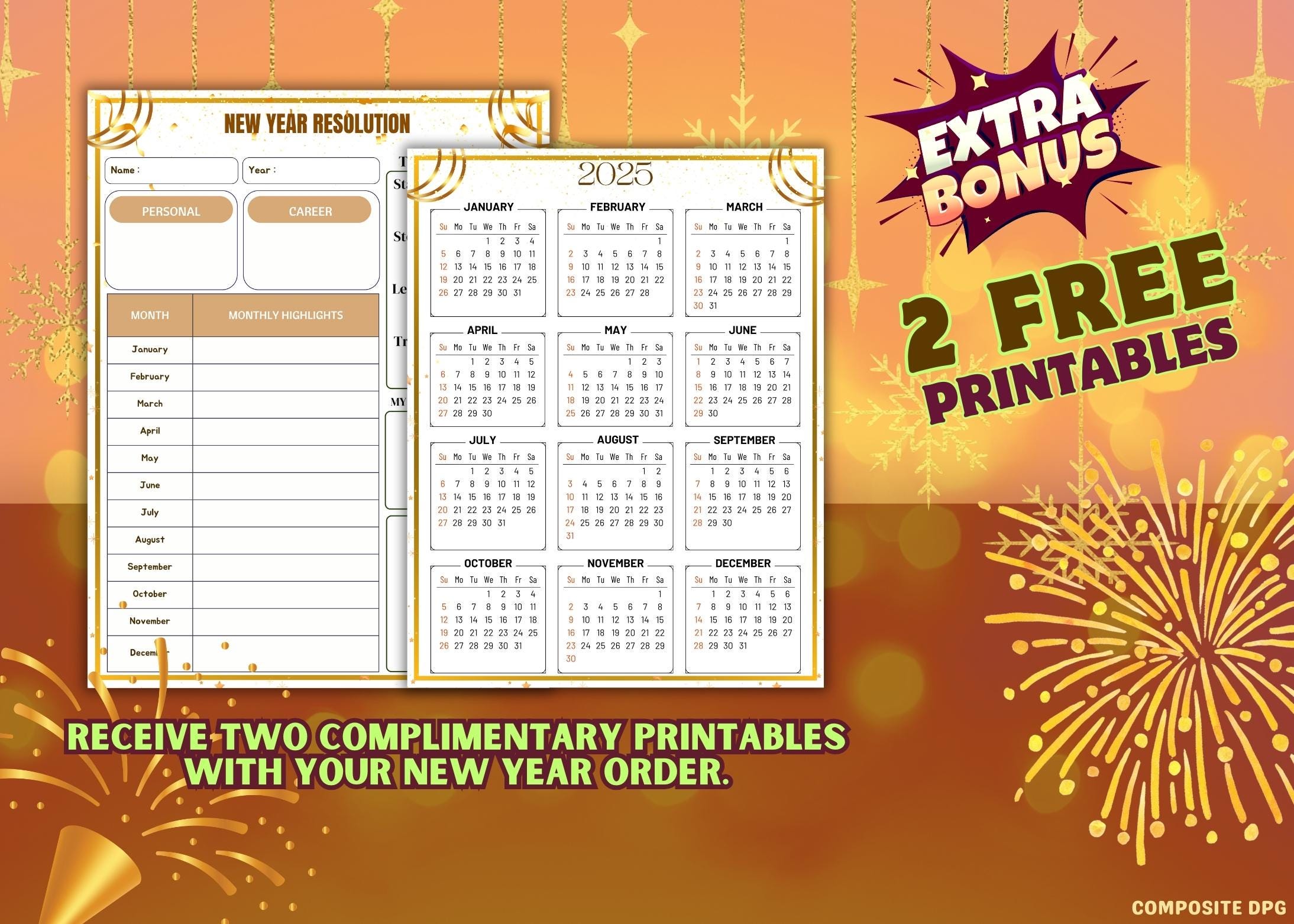 Bible New Beginning Games I New Year Printables I 12 Games I Bible ...