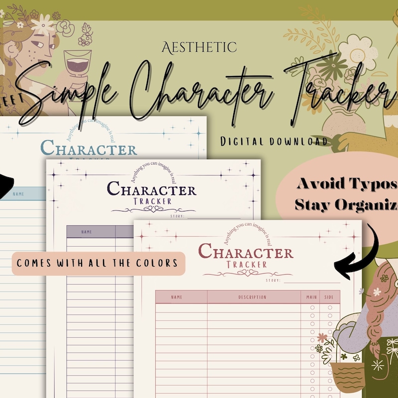 Book Character Prints - Etsy