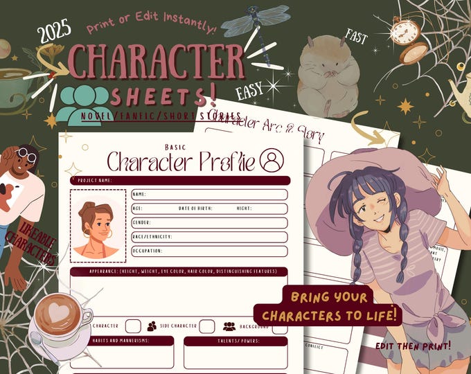 Scene Sheet Novel/screenplay Worksheets|| Novel Worksheets for Writers ...