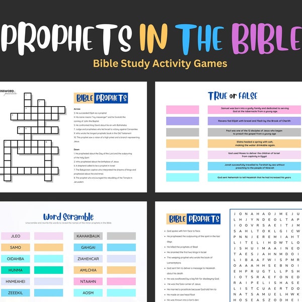 Printable Christian Teen Kid Crossword Puzzle Word Search Children ...