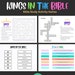 Kings in the Bible Study Activities for Kids Teens Youth Church ...