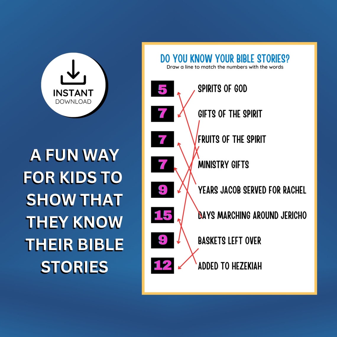 Christian Adteen Kids Quiz Games, Children Sunday School Lesson ...