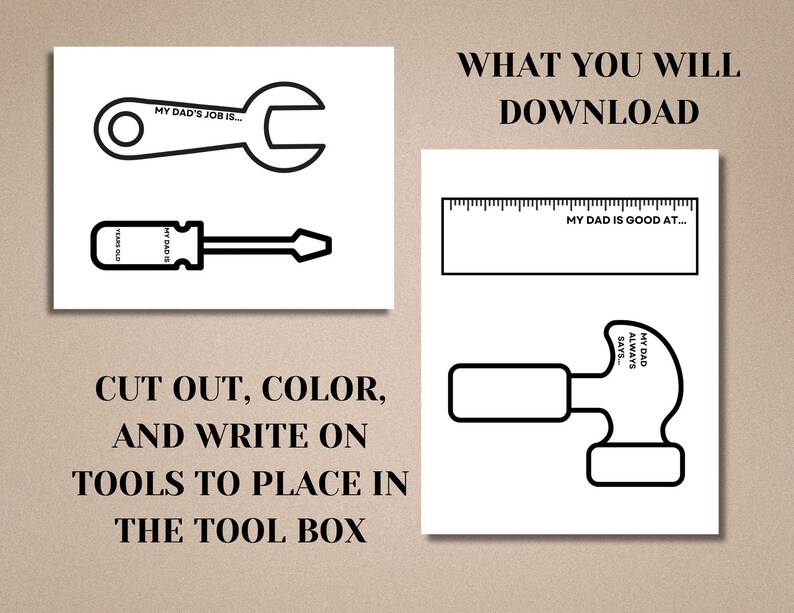 Father's Day Tool Box Card, I Couldn't Have Built a Better Dad, Father ...