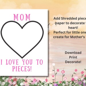 Mothers Day Craft for Kids, Easy Mothers Day Crafts for Daycare ...