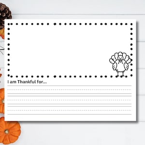 Turkey Writing Template, Thanksgiving Writing Template, Fall ...
