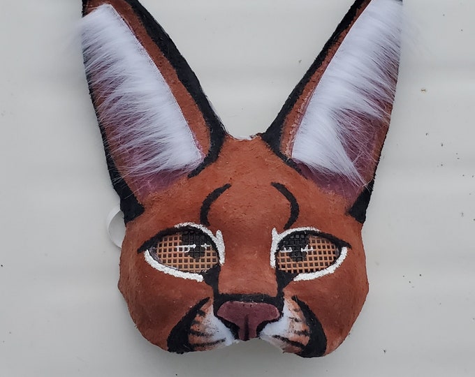 Caracal Cat Mask - Etsy
