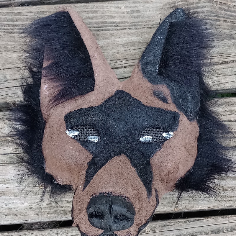 German Shepherd Mask Therian - Etsy